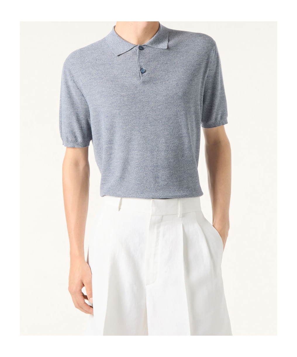 LORO PIANA Tartana Polo Shirt